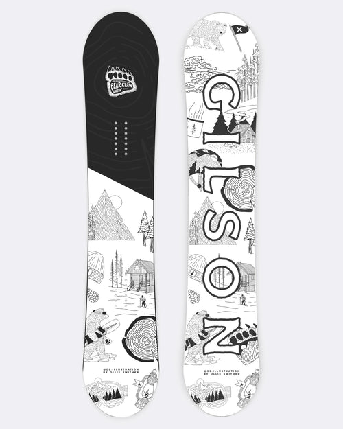 Bear Claw Hybrid Camber All Mountain Snowboard | GILSON Limited