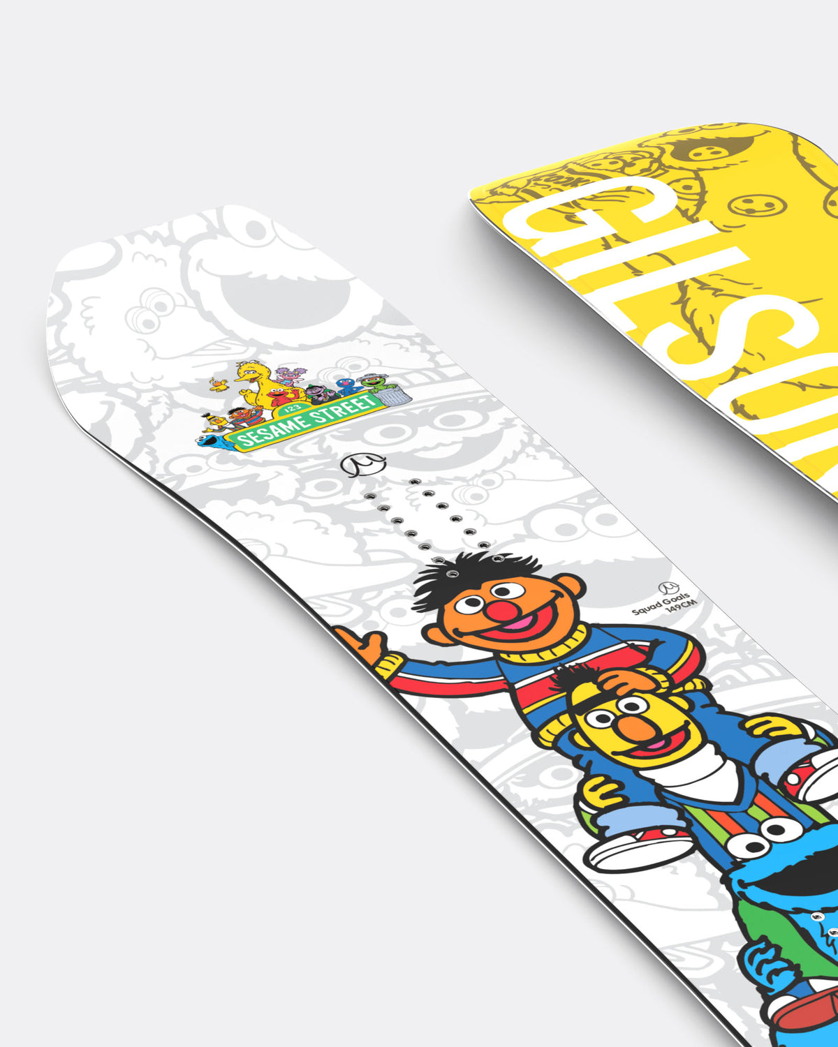 Sesame Street Cookie Monster Snowboard | GILSON Flat-to-Rocker