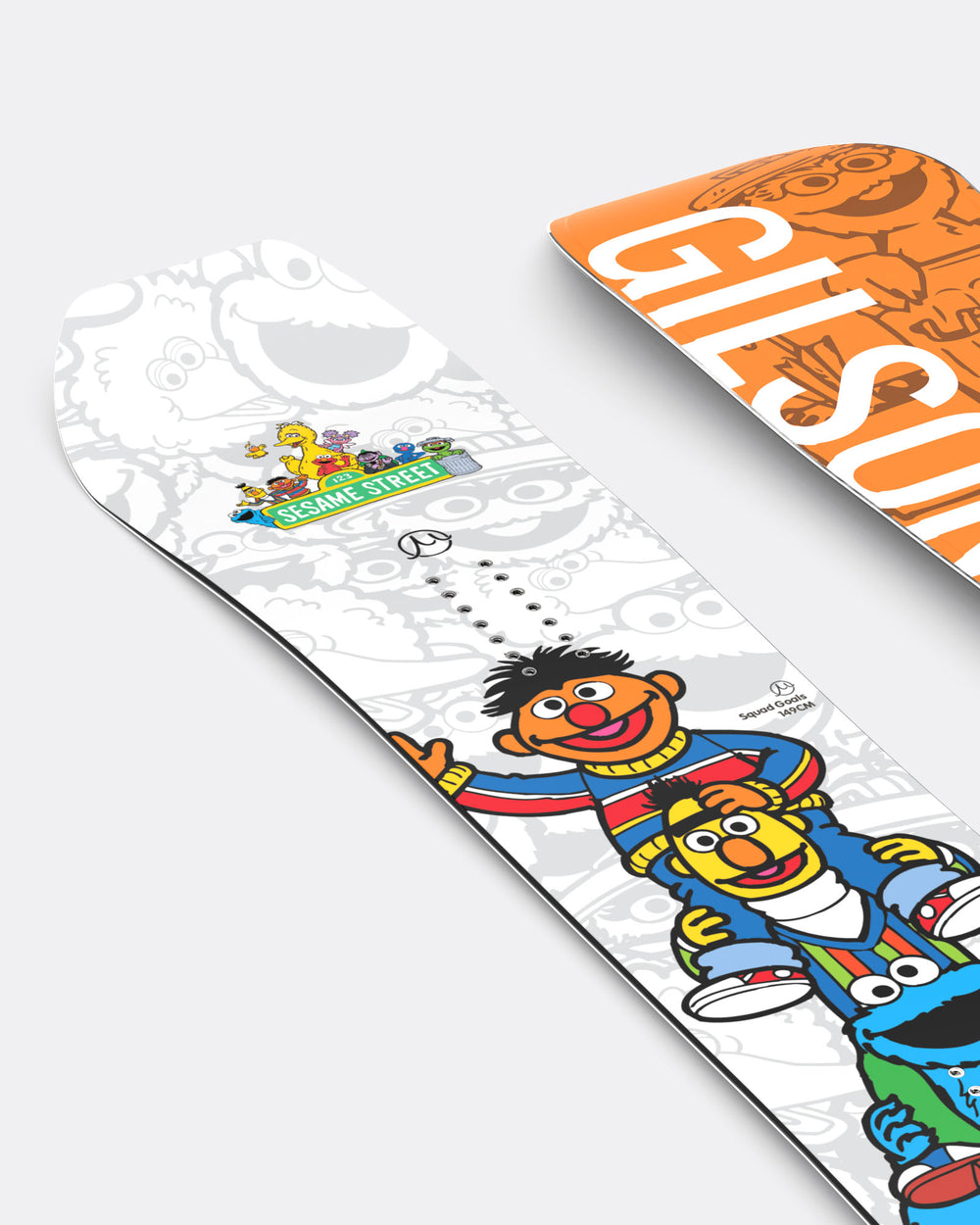 Sesame Street Oscar the Grouch Snowboard | GILSON Flat-to-Rocker