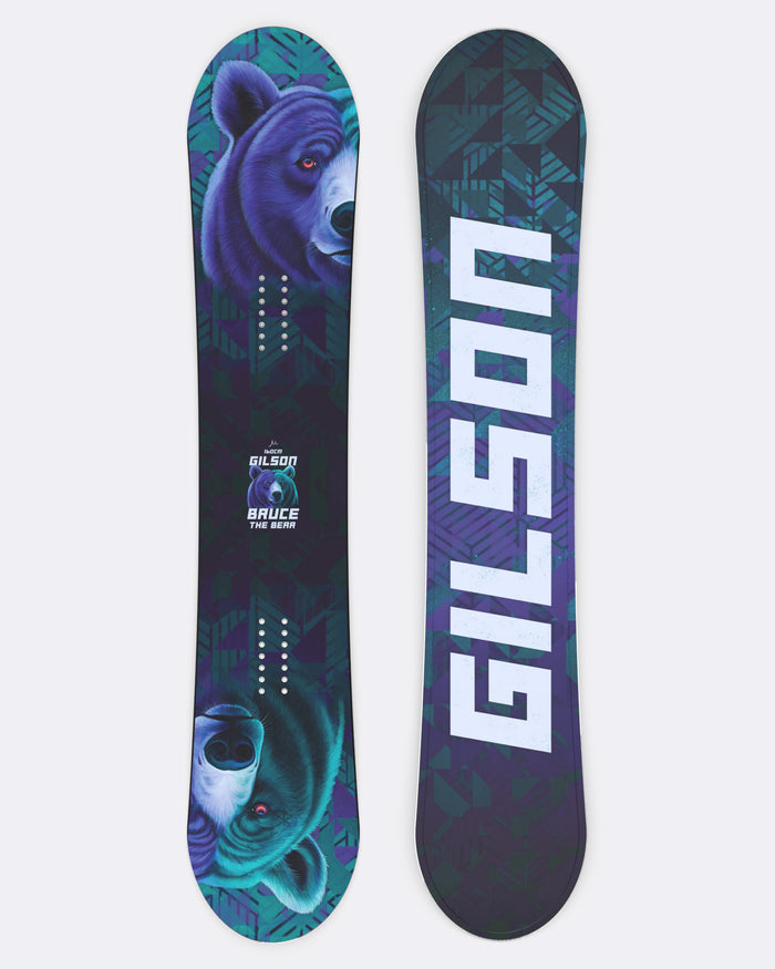 Bruce Hybrid Camber All Mountain Snowboard | GILSON x Haley Stewart