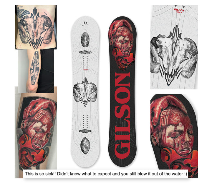 Custom Snowboard | Design Your Own 1-of-1 Ride | GILSON